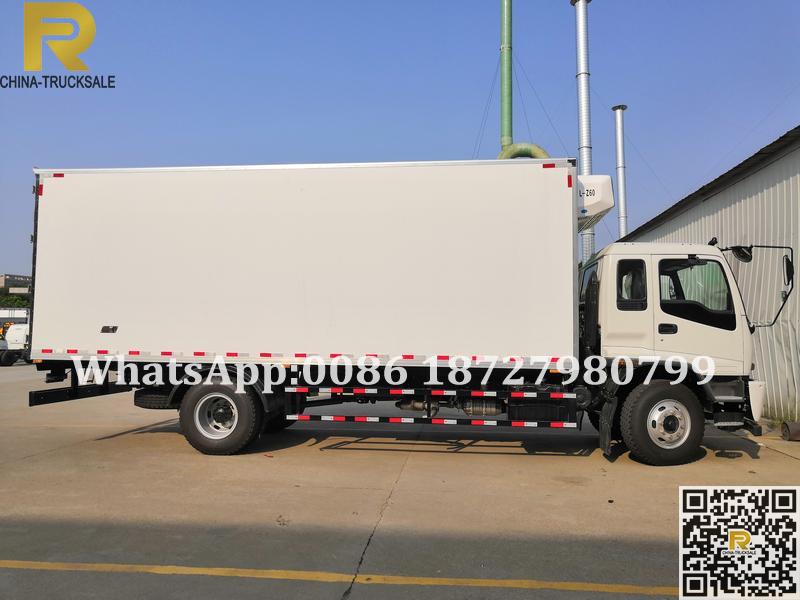 ISUZU 10-15TONS fish freezer van truck